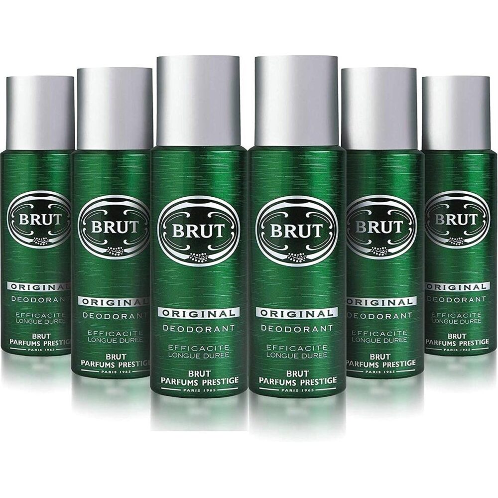 BRUT Deodorant Body Spray 200mL (Set of 6) - Perfumes | Fragrances ...