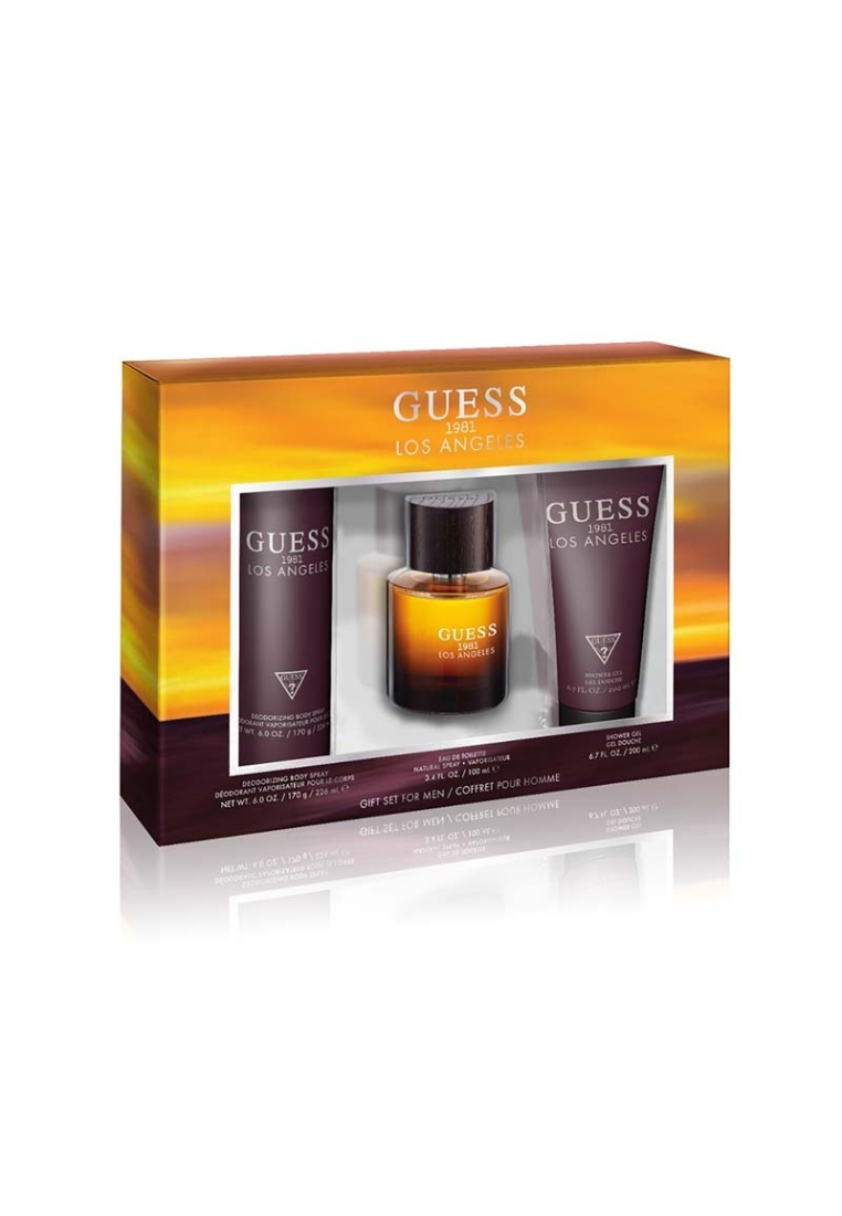 Guess 1981 Los Angeles Men 3Pc Set - Perfumes | Fragrances | Gift Sets ...