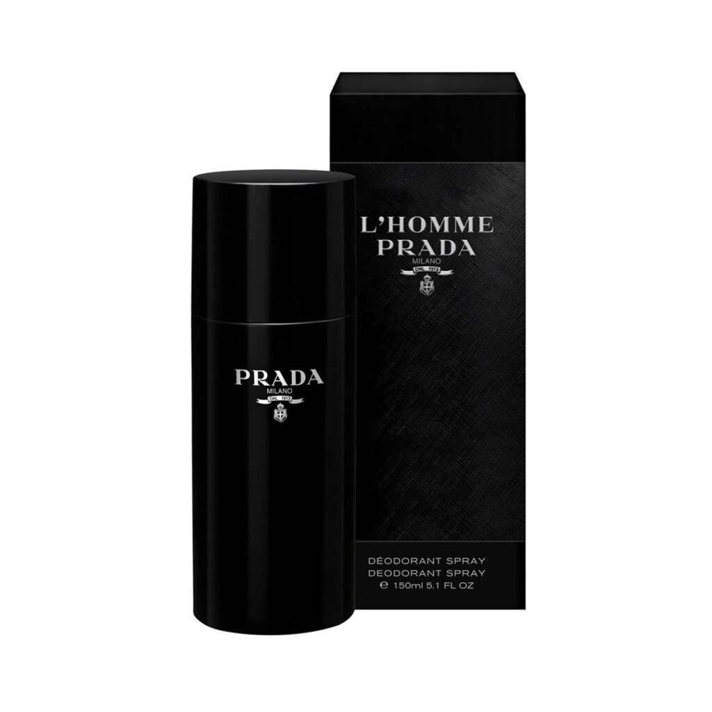 Prada L'homme Deodorant Body Spray 150mL - Perfumes | Fragrances | Gift ...
