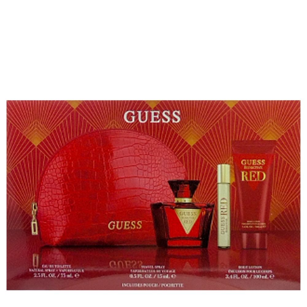 GUESS Seductive Red 4pc Luxury Set - Perfumes | Fragrances | Gift Sets ...